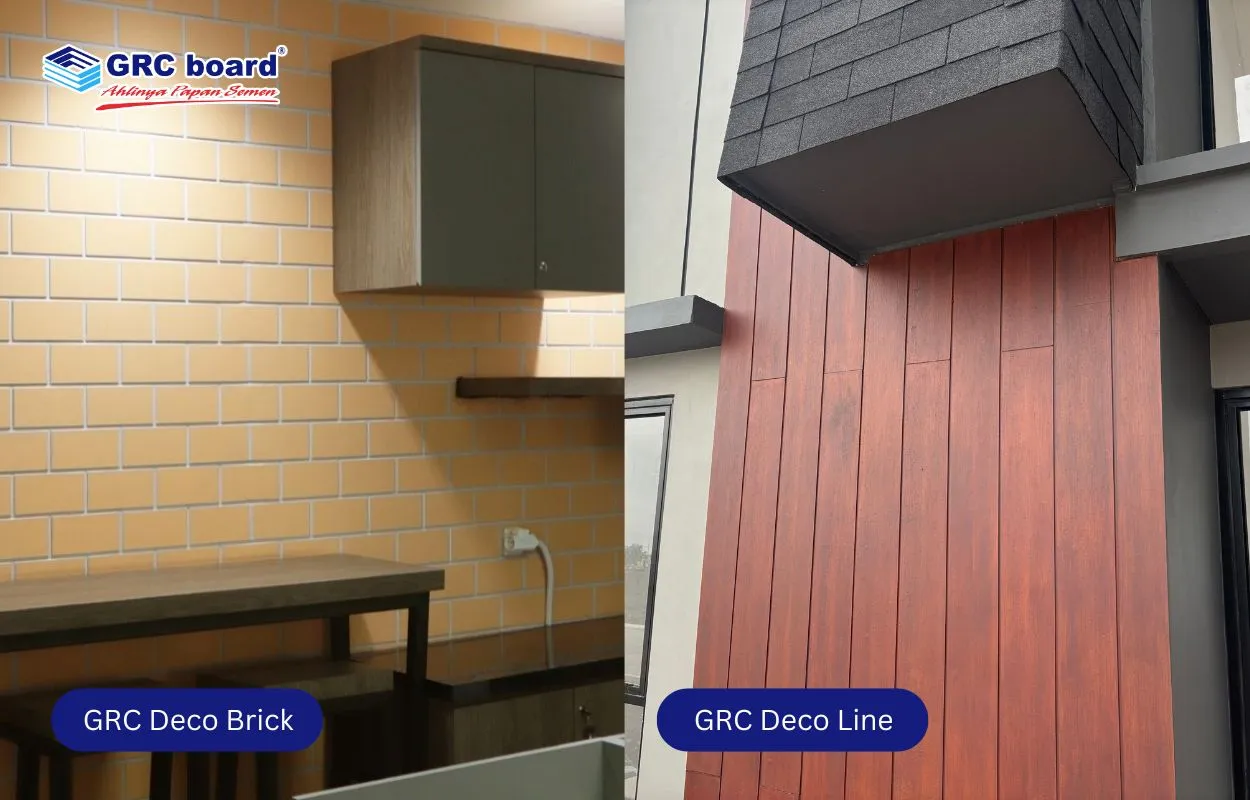 GRC board Ahlinya Papan Semen ber-SNI : super panel, super plank ...